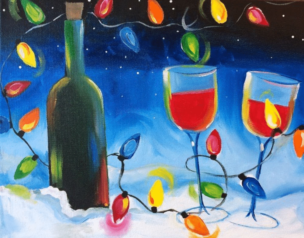 Paint and Sip Events - Orlando - Wine and Canvas - Florida