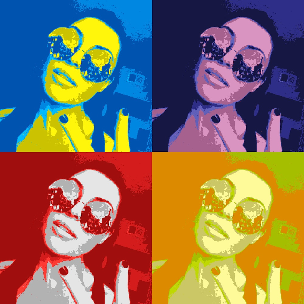 Greenwood Art Experience - Pop Art Selfie - Wine and Canvas - Indianapolis