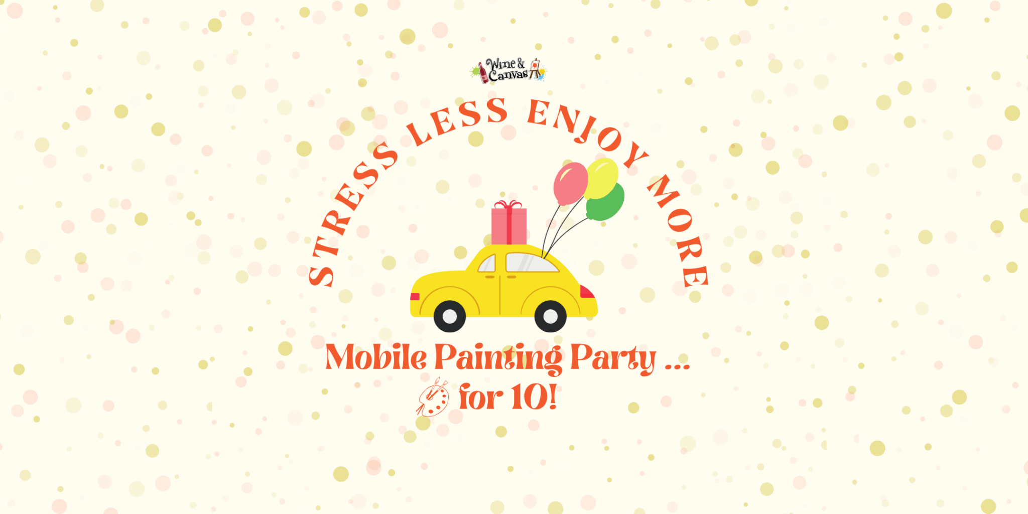 Mobile Painting Party - Party for 10 Please! - Wine and Canvas ...